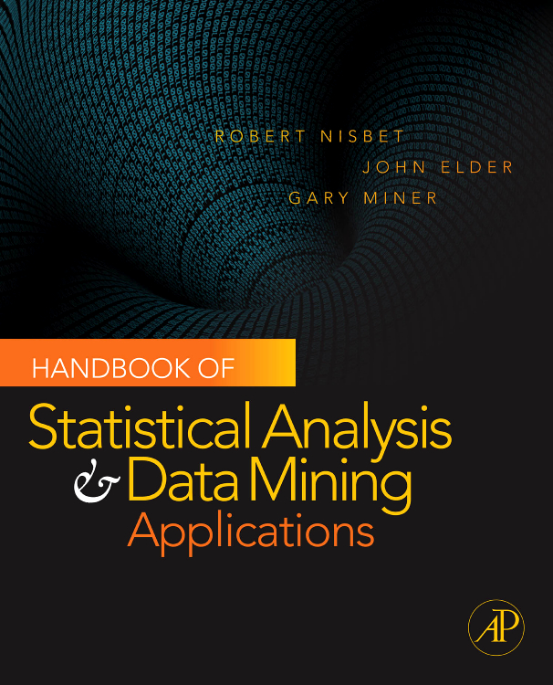 Handbook Of Statistical Analysis And Data Mining Applications Edition Handbook Of Statistical Analysis And Data Mining Applications Edition