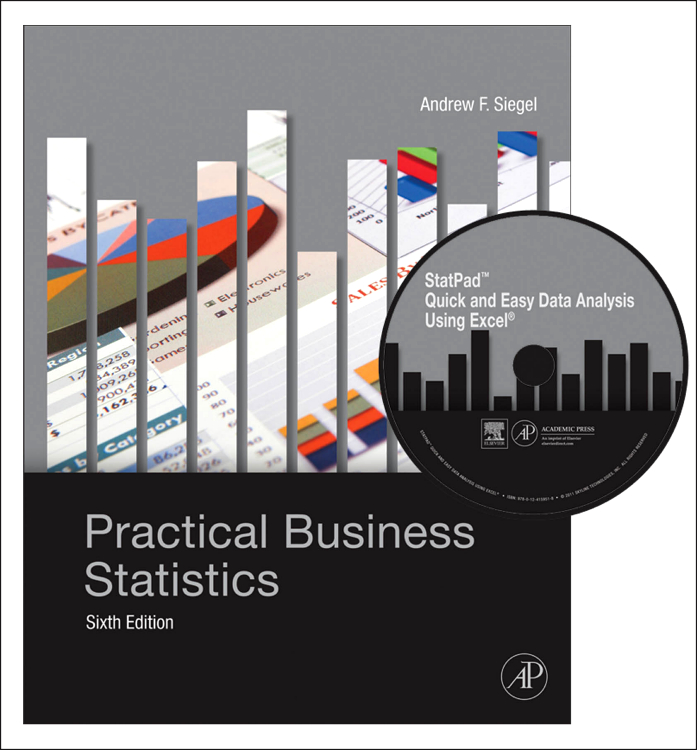 Practical Business Statistics with STATPAD - Edition 1 - By Andrew F. Siegel Elsevier Inspection ...