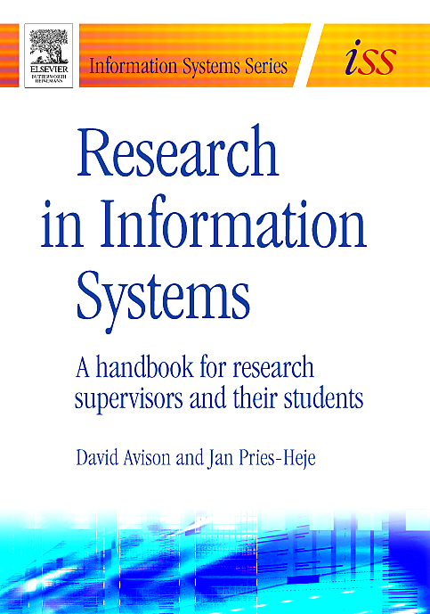 Research in Information Systems - Edition 1 - Edited by David Avison ...