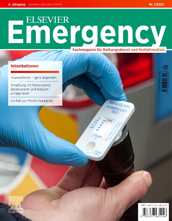 ELSEVIER Emergency. Intoxikationen. 1/2023 - Edition 1 - Herausgegeben ...